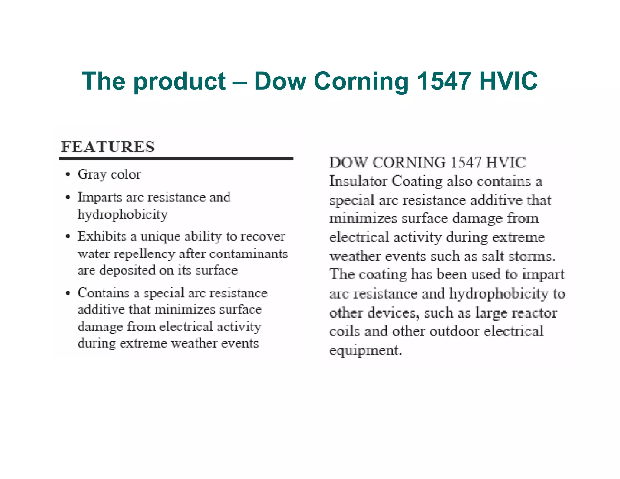 Reactor Coating Dow Corning 1547 HVIC | PDF