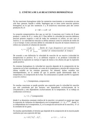 Reactores quimicos | PDF
