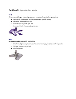 Reactor & Impeller Design in Hydrogenation | PDF