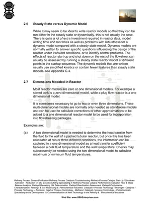 Reactor Modeling Tools - An Overview | PDF | Chemistry | Science