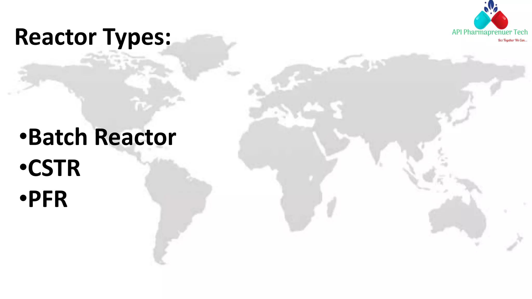 Reactors & parts in API & Chemical Industries | PPTX