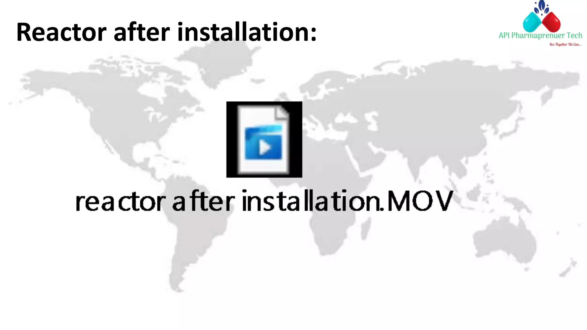 Reactors & parts in API & Chemical Industries | PPTX