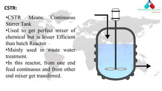 Reactors & parts in API & Chemical Industries | PPTX