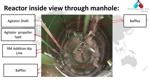 Reactors & parts in API & Chemical Industries