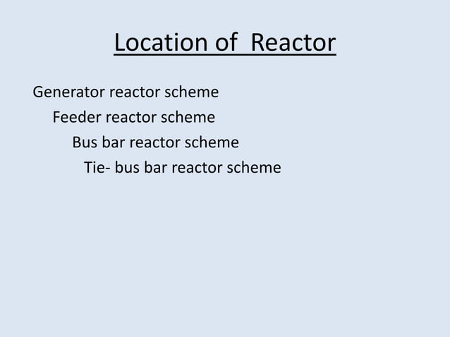 Reactors and its types | PPT