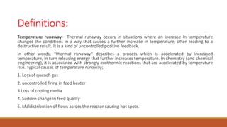 Troubleshooting of Catalytic Reactors | PPTX