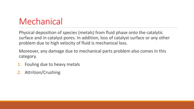 Troubleshooting of Catalytic Reactors | PPTX | Chemistry | Science
