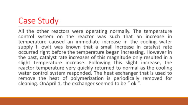 Troubleshooting of Catalytic Reactors | PPTX | Chemistry | Science