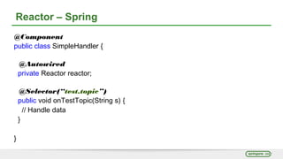 Reactor spring one2gx_2013_0902-final | PPT