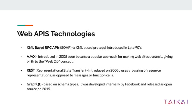 Modern APIs with GraphQL | PPT