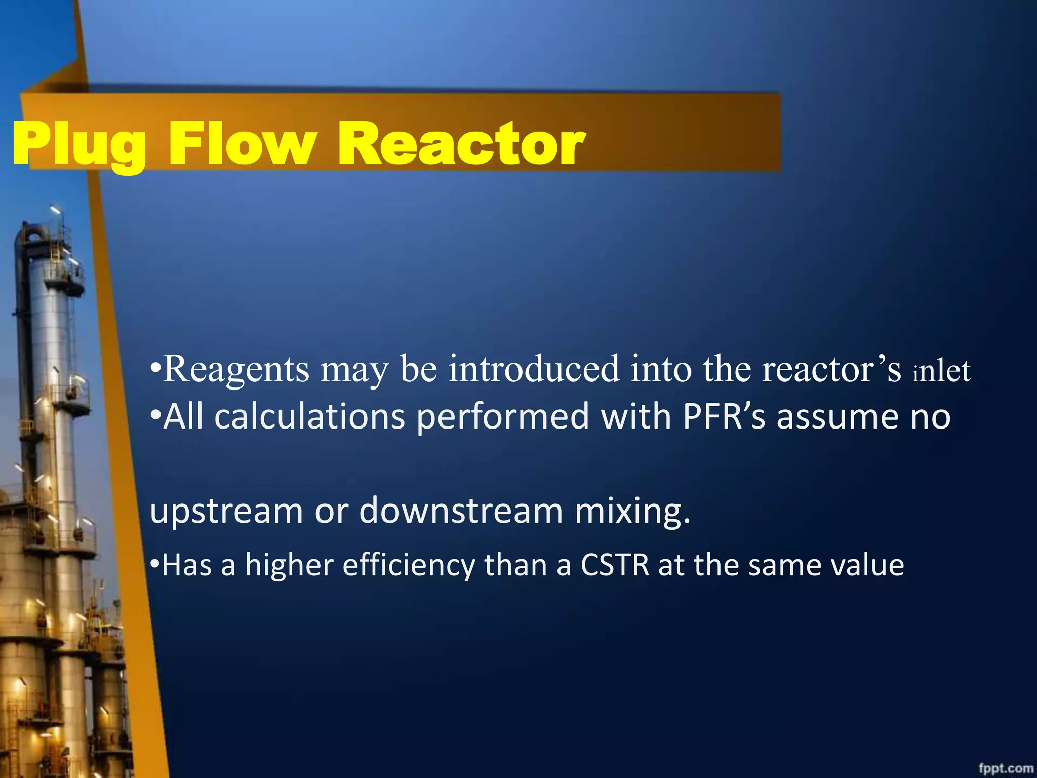 Reactor types.ppt | Chemistry | Science