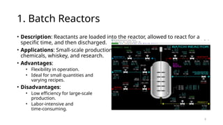 Reactor types used in the refining petrochemical1.pptx