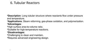 Reactor types used in the refining petrochemical1.pptx