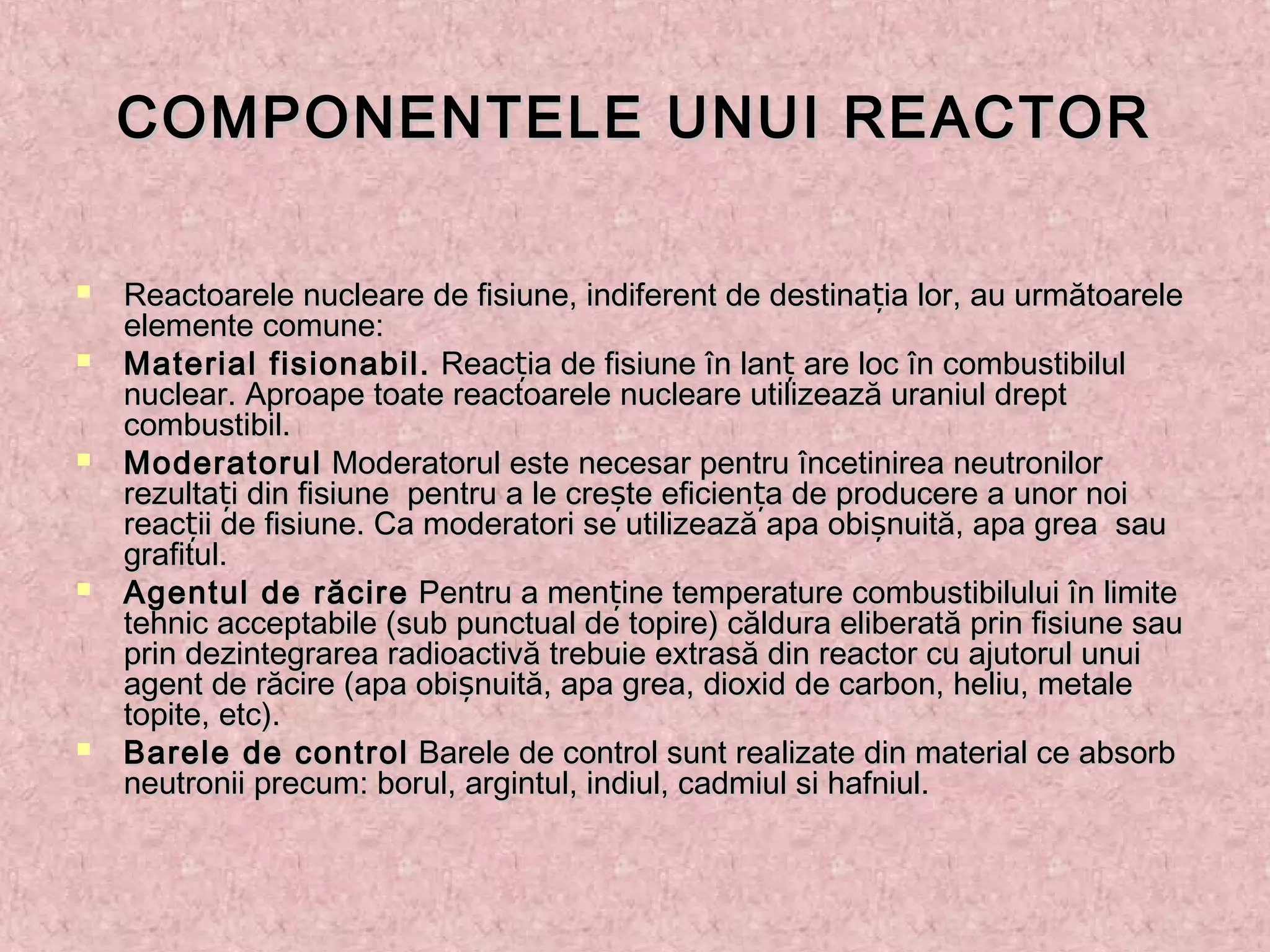 Reactorul nuclear | PPT