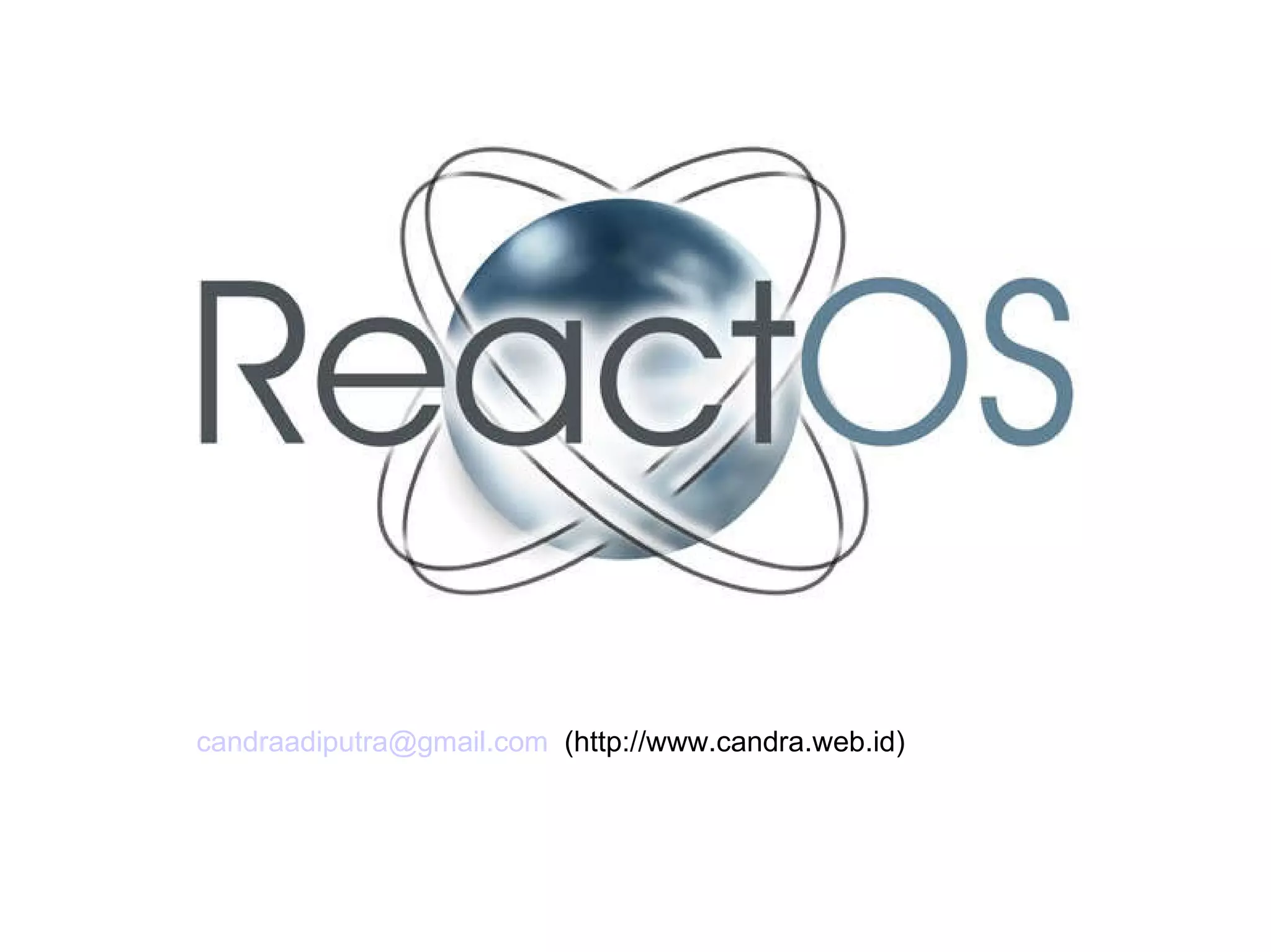 ReactOS desktop | PPT
