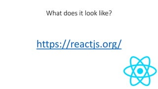 React - An Overview | PPT