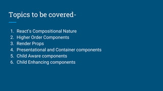 React patterns | PPTX