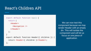 React patterns | PPTX