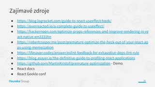 React premature performance optimization | PDF