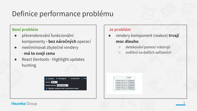 React premature performance optimization | PPT