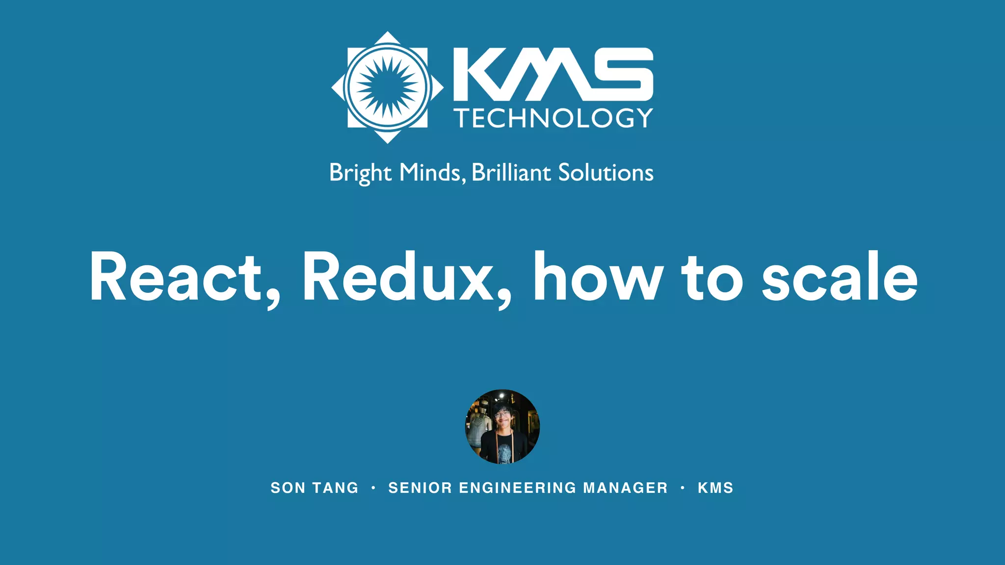 React & Redux, how to scale? | PPT