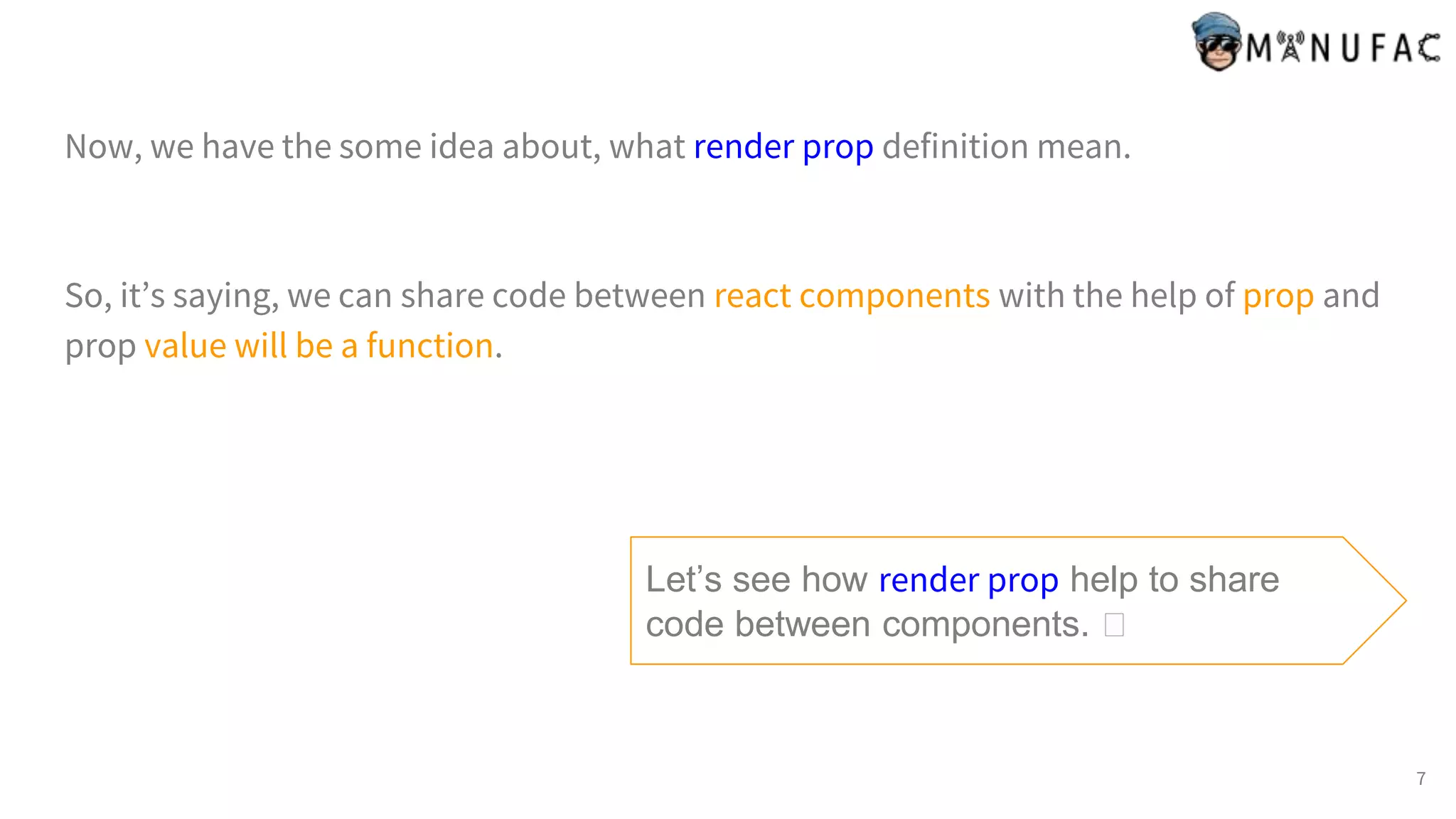 React render props | PPT