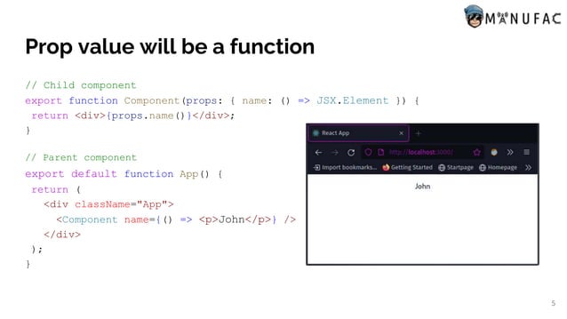 React render props | PPT