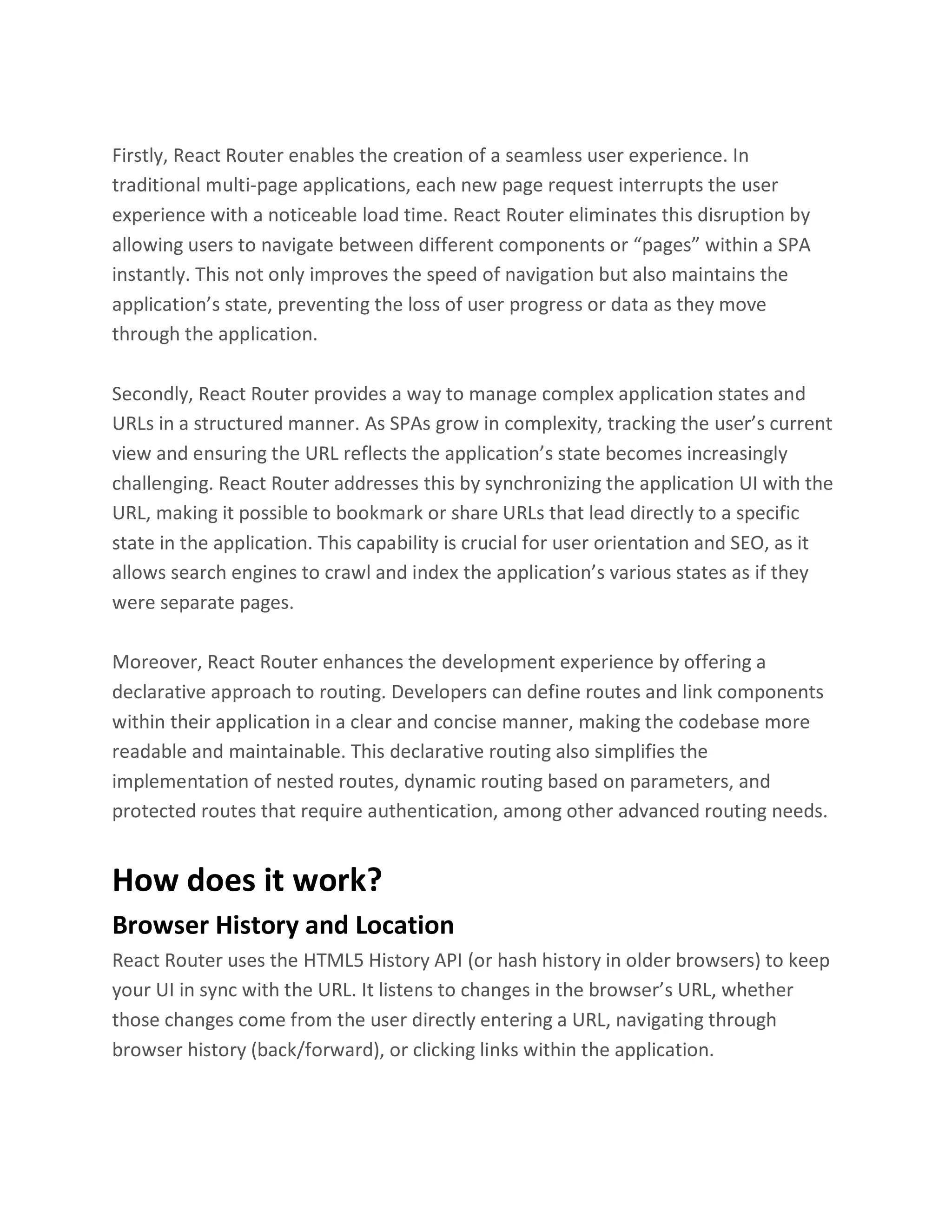 React Router Dom Integration Tutorial For Developers Pdf
