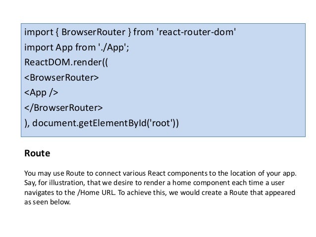 React Router explanation.pptx React Router explanation.pptx