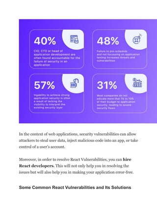 React security vulnerabilities | PDF