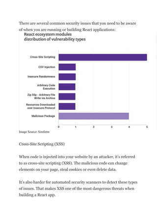 React security vulnerabilities | PDF