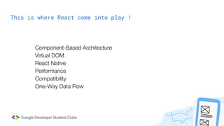 React Session 1.pptx | Web Development | Internet