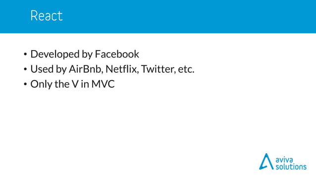 Building complex User Interfaces with Sitecore and React | PPT