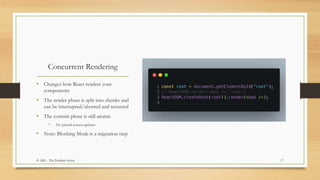 React suspense, not just for Alfred Hitchcock | PPT