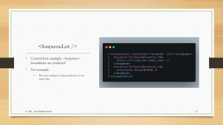 React suspense, not just for Alfred Hitchcock | PPT