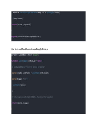 Simple React Todo List | PDF