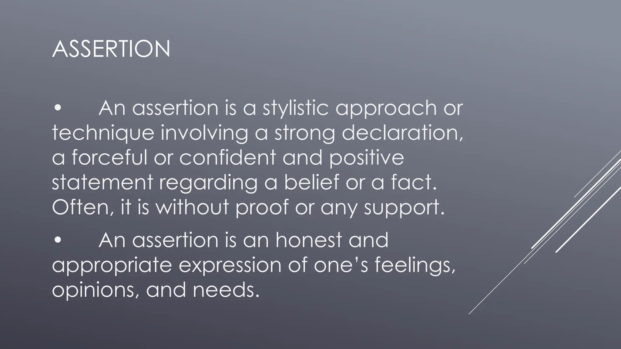 REACT TO WHAT IS ASSERTED lesson g7.pptx