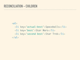 React Under the Hood: Understanding React's UI Rendering Process | PPT