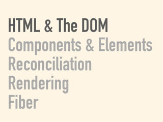 React Under the Hood: Understanding React's UI Rendering Process | PPT