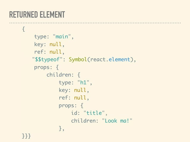React Under the Hood: Understanding React's UI Rendering Process | PPT