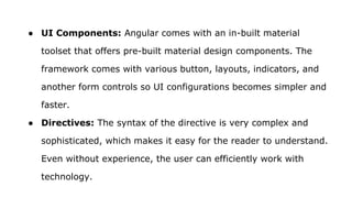React vs angular what to choose for your app | PPT