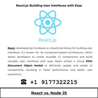 React vs Node js: Which is Better for Web Development? - Semiosis ...