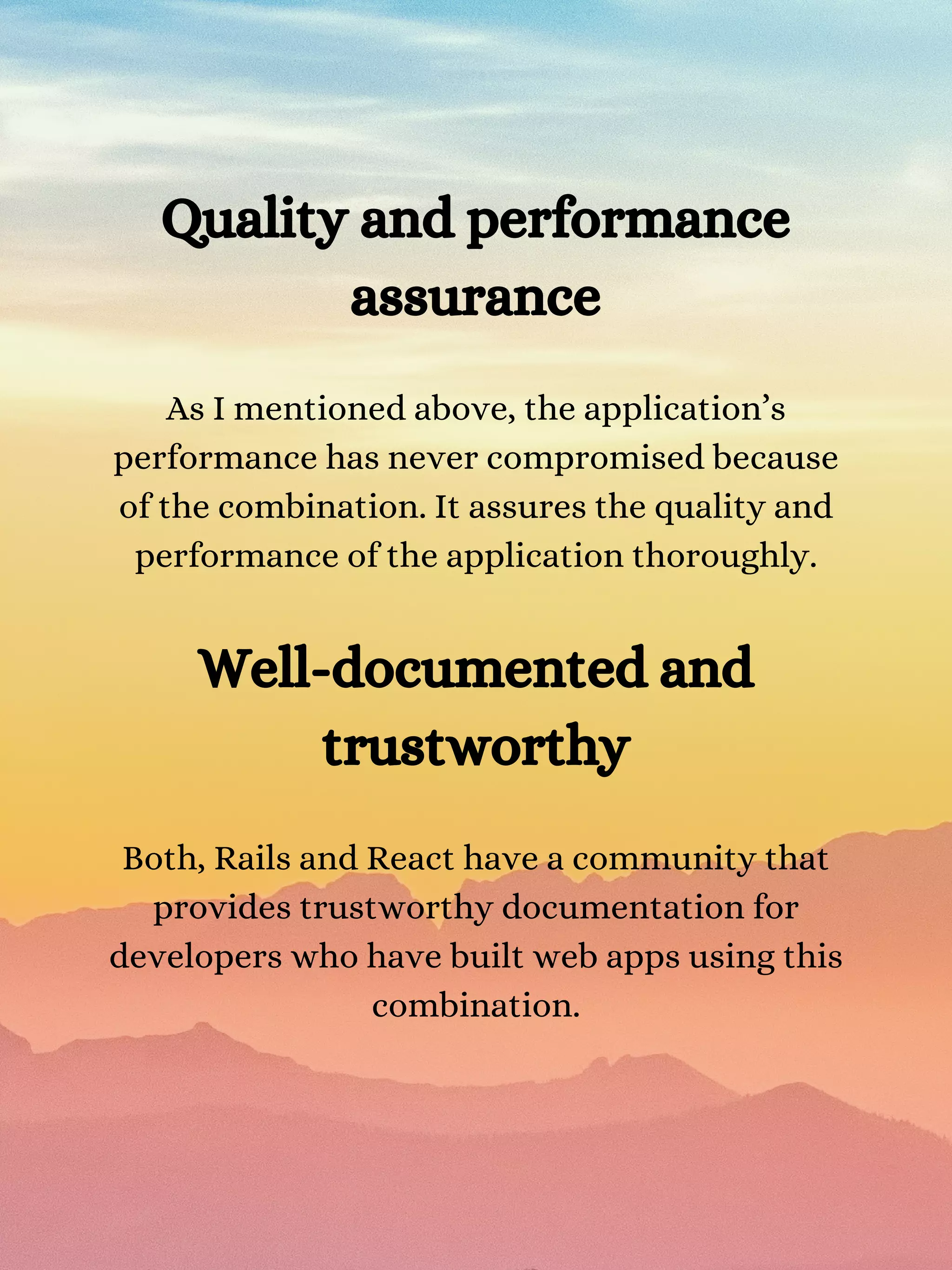 React with rails a perfect combination to build modern web application | PDF