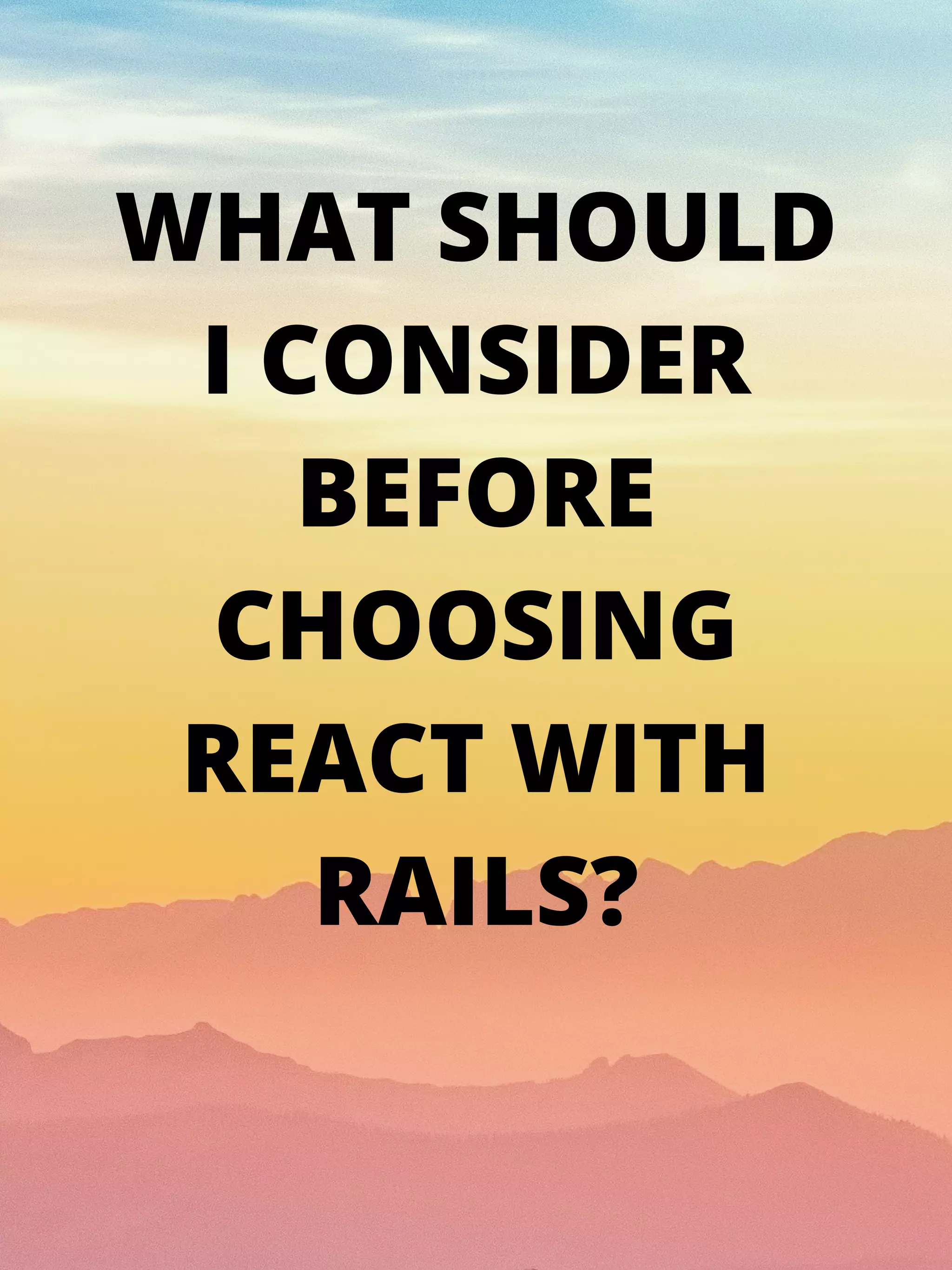 React With Rails A Perfect Combination To Build Modern Web Application Pdf