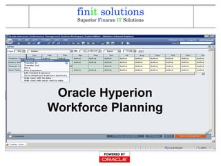 Oracle Hyperion Planning