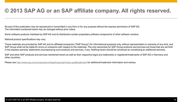 Read Access Logging (RAL) for SAP NetWeaver Overview | PPT