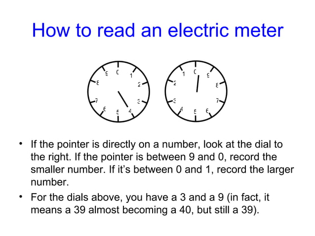 Read electric meter | PPT | Gas and Electric | Home Utilities