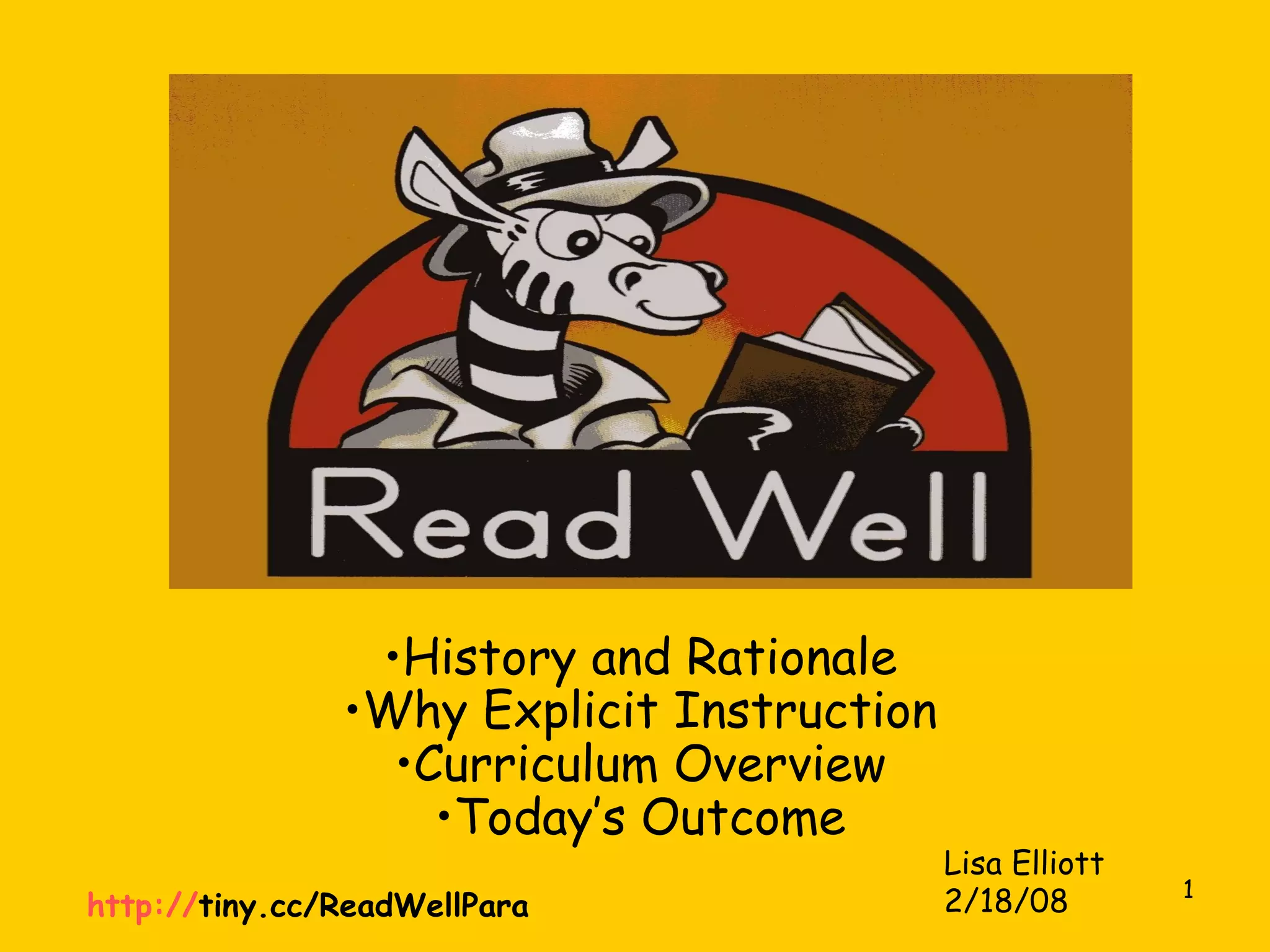Read Well | PPT
