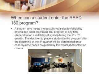 Read 180 class page power point | PPSX