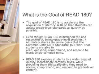 Read 180 class page power point | PPSX